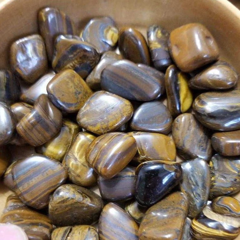 Tiger Iron Tumbled Stone — High Ho Gems and Crystals